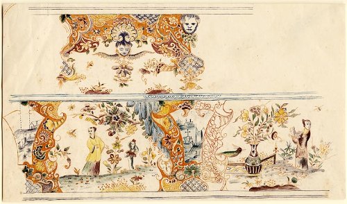 An original design for porcelain