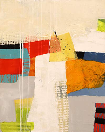 Chasing Dreams II, by Martha Braun, Mixed Media, 30" x 24"