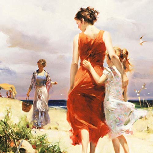 Pino,"Breezy Days", Canvas