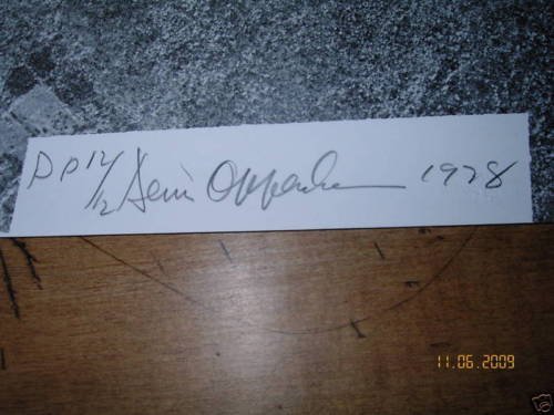 DENNIS OPPENHEIM ORIG LTD ED SIGNED & DESIGNATED
