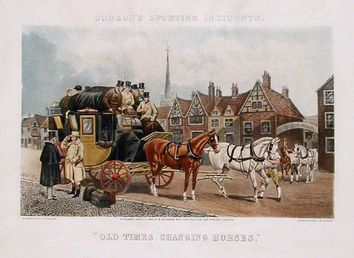 Old Times, Changing Horses