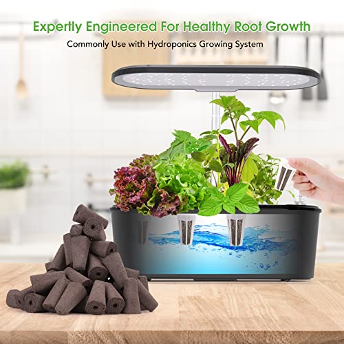 60 Pack Replacement Grow Sponges, Seed Pod Kit Seed Starter Pods Hydroponics Sponges Grow Sponges for Hydroponics Root Growth Sponges Refill Pods for Hydroponic Growing System Indoor Garden, Square
