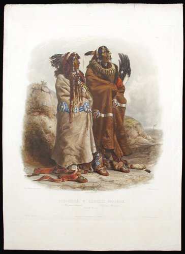 Sih-ChidΣ & Mahchsi-Karehde. Mandan Indians