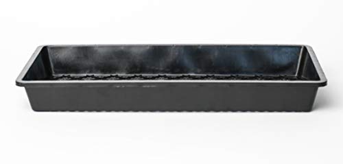 1020 Mesh Bottom Trays 5 Pack - Heavy Duty Microgreens Growing Trays - Plastic Plant Trays for Indoors Seed Starting - Propagation Tray for Microgreens & Wheatgrass Sprouting