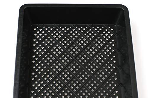 1020 Mesh Bottom Trays 5 Pack - Heavy Duty Microgreens Growing Trays - Plastic Plant Trays for Indoors Seed Starting - Propagation Tray for Microgreens & Wheatgrass Sprouting
