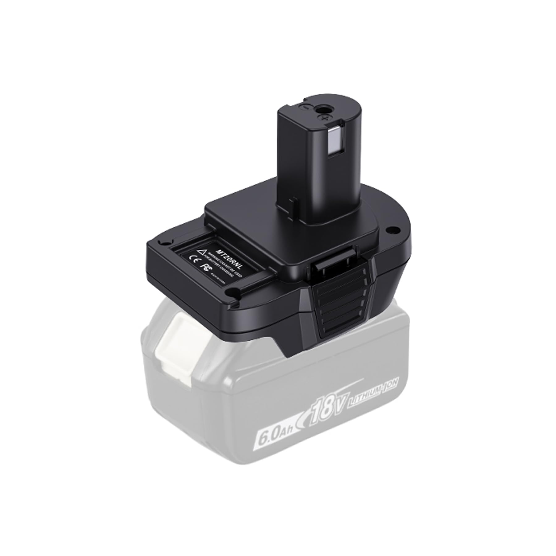 Simple Plus+ MT20RNL Battery Adapter Convert Makita Bl1860 18V Li-ion Battery to Ryobi 18V One+ Lithium-ion Battery Adatper, 100% Compatible with Original Tools