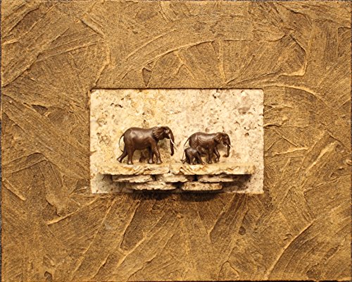 Crossing the Savannah (Elephants)