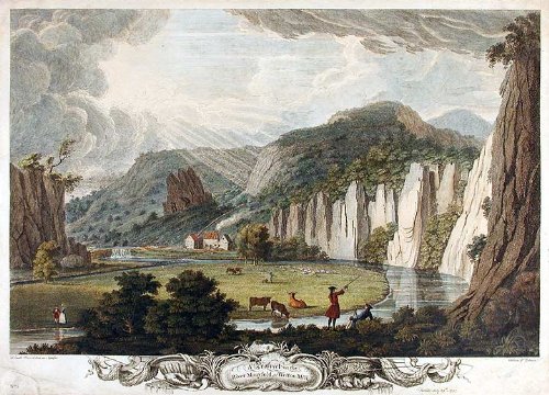 A Prospect on the River Manyfold, at Wetton-Mill
