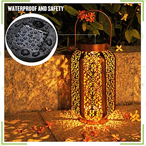 TOODOO 6 Pieces Solar Lights Replacement Top 7 Lumens Solar Lantern Parts LED Solar Panel Lantern Lid Lights for Outdoor Hanging Solar Lanterns Garden Patio Decor