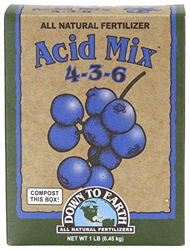 Down to Earth All Natural Acid Mix Fertilizer 4-3-6, 1 lb