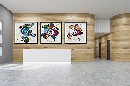 Diversity Three Original Paintings