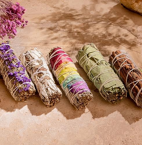 KARMA AND LUCK Love Box, Smudge Sticks, Crystals, Gift Box, Spiritual Blessing for Loved Ones (Healing Wisdom)
