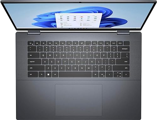 Dell Inspiron 2-in-1 Touch Laptop - 16" WUXGA Touch Display, AMD Ryzen 7 7730U Up to 4.5GHz(8 cores), 16GB RAM, 4TB SSD, AMD Radeon Graphics, Wi-Fi 6, Bluetooth, Backlit Keyboard, Windows 11 Home
