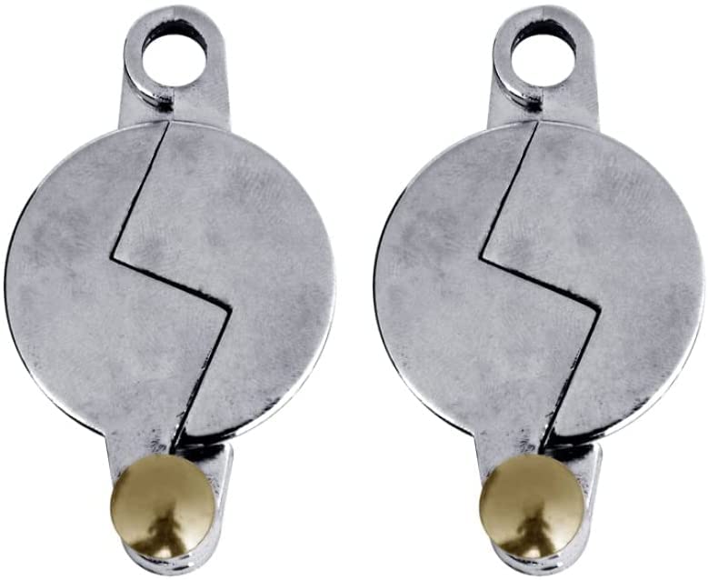 NUSET Water Faucet Lock - Water Spigot Lock for Garden Hose Bib Lock, Chrome, 2895-2, 2 Pack