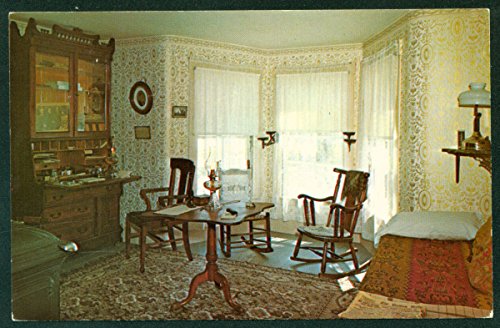 President Coolidge Homestead Home Oath of Office Plymouth Vintage Postcard