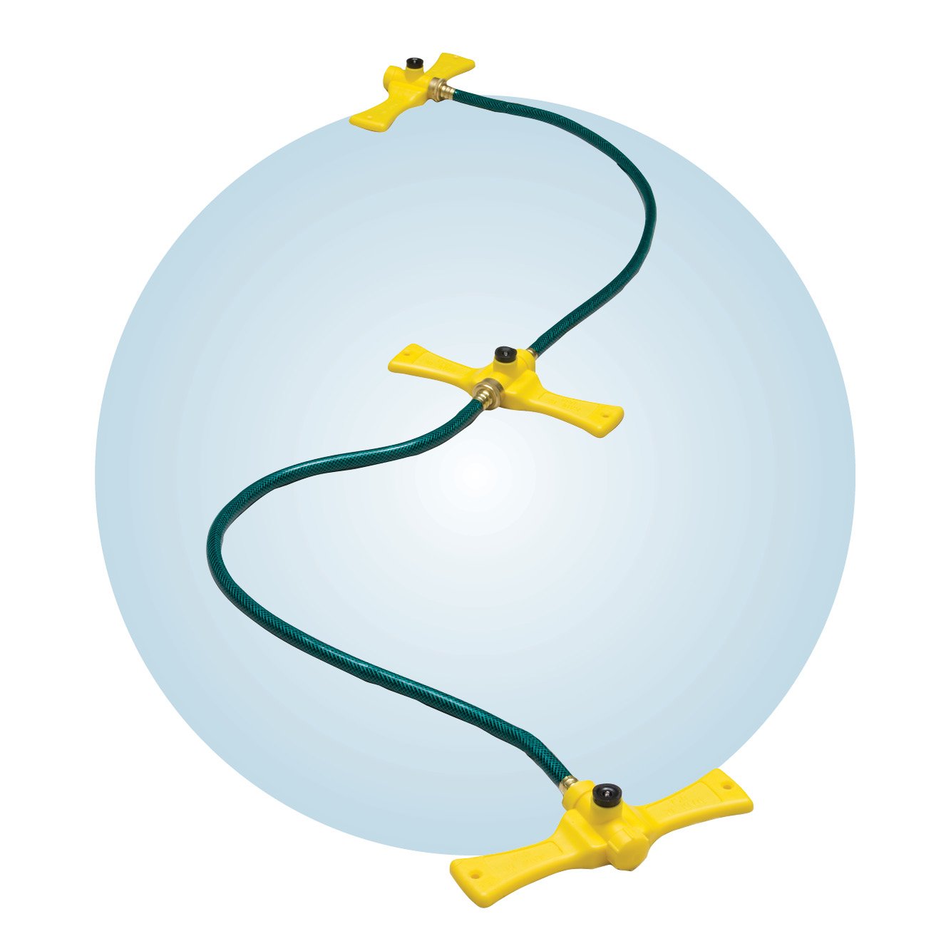 Orbit 58092N Port-A-Rain Hose Watering Sprinkler System , Green