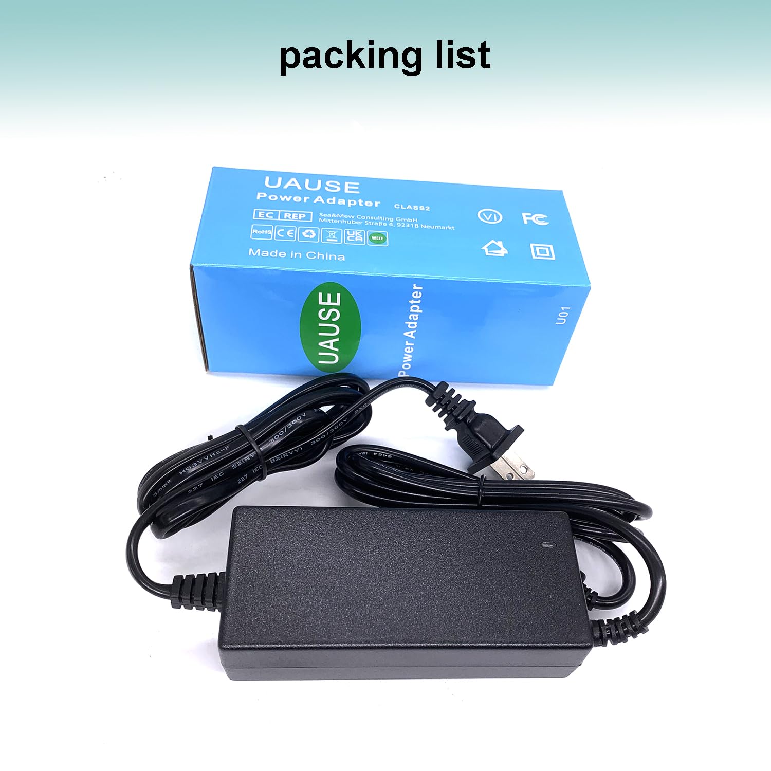 UAUSE 3 Prong 42V Charger, Suitable for 36V Pocket Mod Sports Mod Lithium Batteries Charger, for Replacing 36V Electrical Equipment Chargers