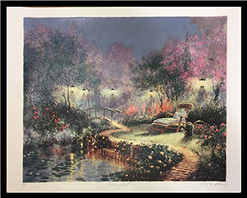 Evening Rest (Nature Landscape Decor Art Framed)