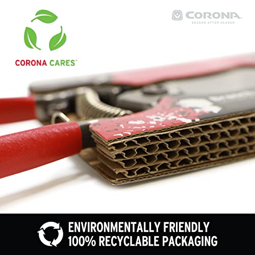 Corona BP 7100D Forged DualCUT Bypass Hand Pruner, 1-Inch Cut, Steel