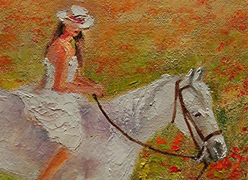 SOLD Wildflowers by the Fence, Girls And Their Animals By Internationally Renown Painter Yary Dluhos.