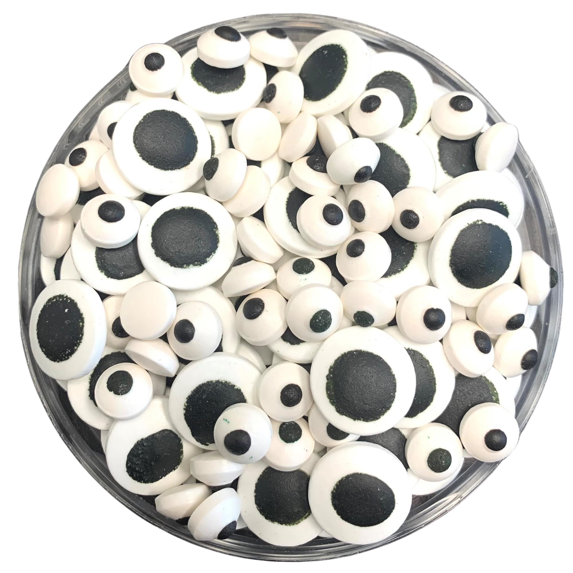 COOL MOM SPRINKLES Assorted Size Eye Sprinkles (4 oz.) – Themed Sprinkles for Decorating Cakes, Cupcakes, Cookies & Desserts – Mixed in the USA/Gluten-Free