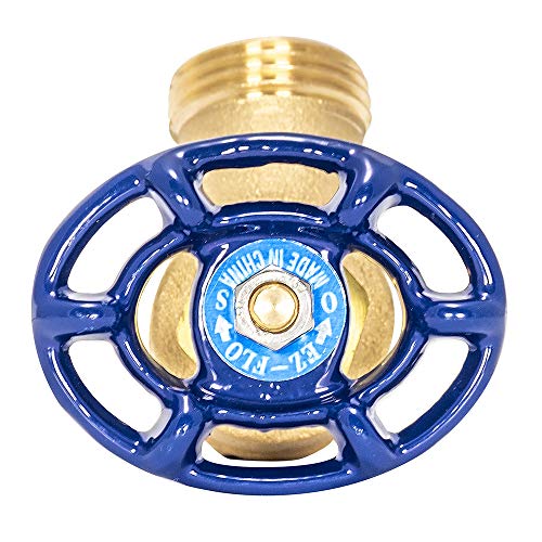 EZ-FLO 3/4 inch FIP x 3/4 inch MHT Bent Nose Garden Hose Valve, Brass Plumbing Fitting, 20253