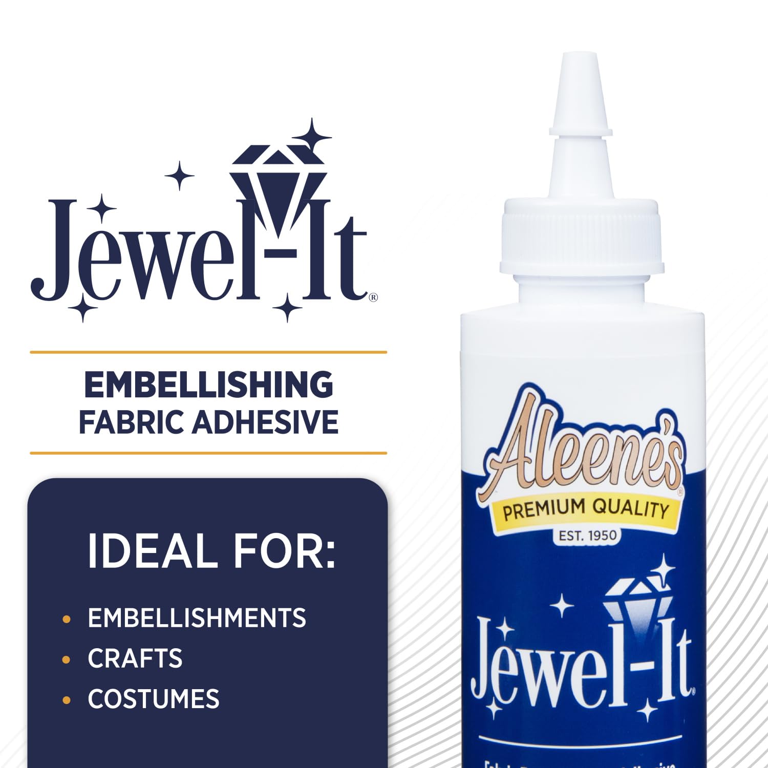 Aleene's Jewel-It Embellishing Glue, 4 Ounces, Clear, 4 Fl Oz