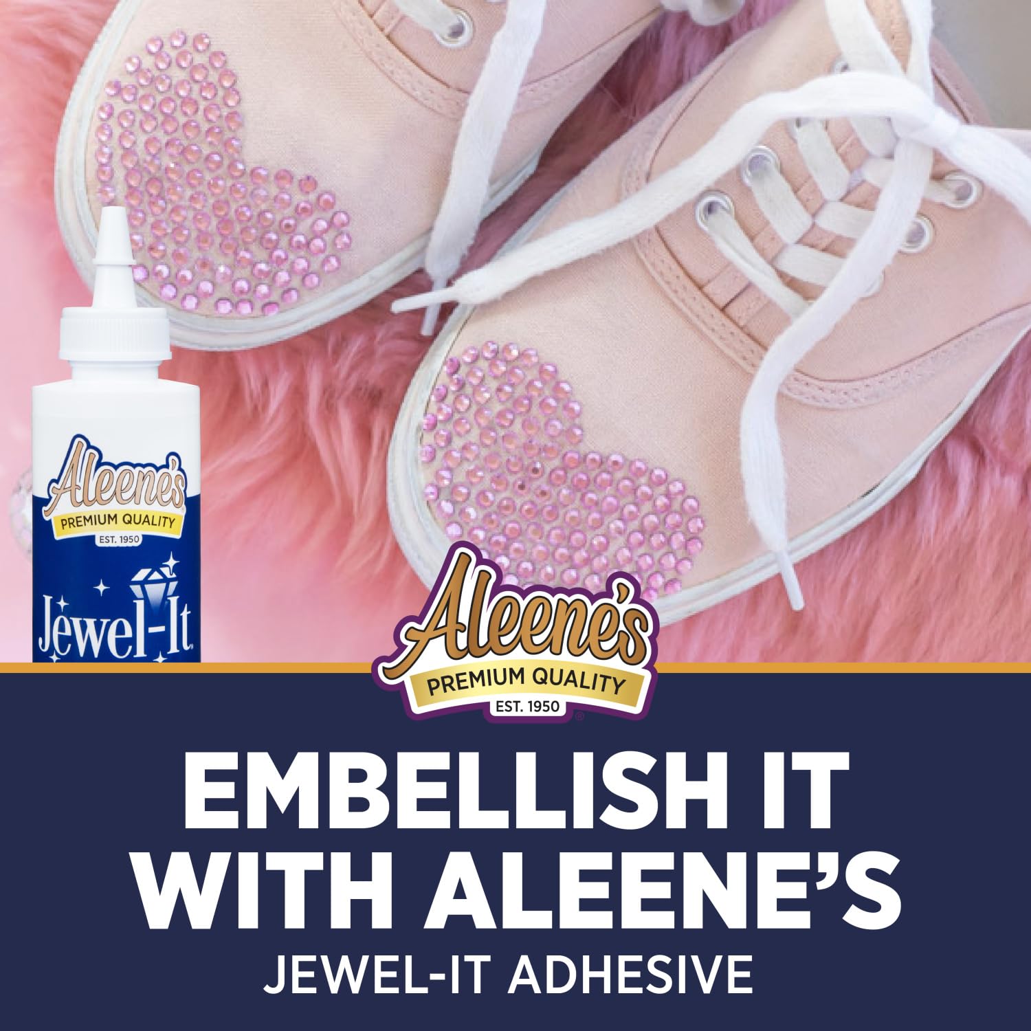 Aleene's Jewel-It Embellishing Glue, 4 Ounces, Clear, 4 Fl Oz