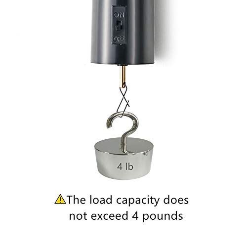 FENDISI 3 Pack Hanging Black Rotating Motor for Wind Spinner and Wind Chimes, Mobile Battery Operated Garden Decor Accessoy,Not Included Battery