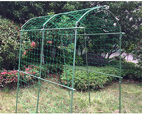 Zivisk 2Pcs Cucumber Tomato Trellis Netting, Heavy Duty Garden Netting for Climbing Plants Support, Pea, Grape, Bean, Fruit, Vegetables - 4" Mesh Size, 3Ft x 6Ft