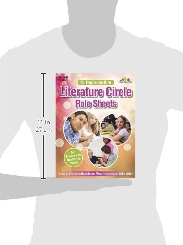 25 Reproducible Literature: Circle Role Sheets for Fiction and Nonfiction Books