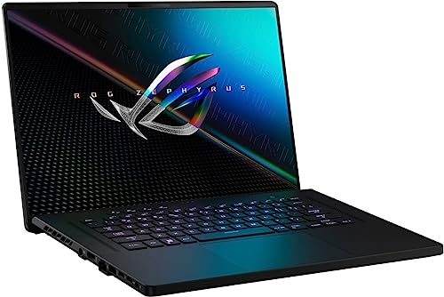 ASUS ROG Zephyrus M16 Gaming Laptop | 16" WUXGA IPS 165Hz | 12th Gen Intel 14-core i7-12700H | 40GB DDR5 4TB SSD | GeForce RTX 3060 6GB Graphic | Backlit Thunderbolt USB-C Win11Pro + HDMI Cable