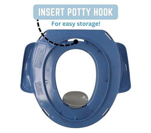 Bluey Soft Potty Seat - Potty Training Toilet Seat, Soft Cushion, Baby Potty Training, Safe, Easy to Clean