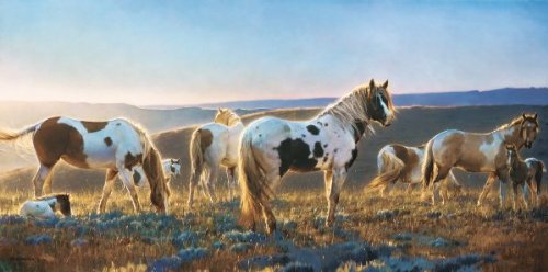 Nancy Glazier Hand Signed and Numbered Limited Edition Giclee:Welcome The Dawn