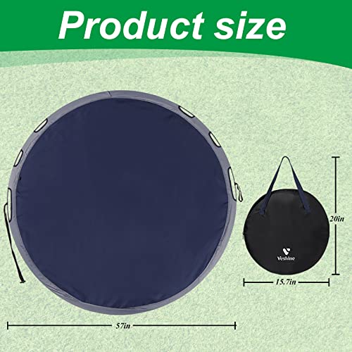 Leaf Collector- Garden Tool, Collapsible Reusable yard waste collector,leaf pickup, leaf loader,Heavy duty tote, Foldable Dustpan