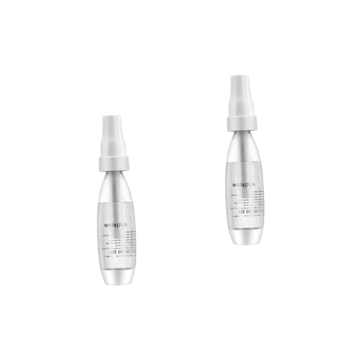 NOLITOY 2 Pcs Sparkling Water Machine Water Maker Carbonating Bottles Carbonated Drink Maker Soda Water Making Tool Water Carbonator White Food Grade Bpa Manual Carbonated Water