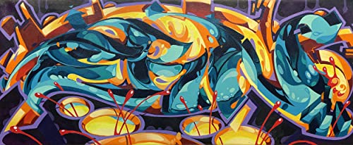 The Weeds by Erni Vales of EVLworld Limited Edition Museum Grade Art Print on Aluminum Metal