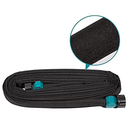 LINEX Garden Soaker Hose 1/2" x 15 ft Drip Hoses Heavy Duty Save Water For Garden Bed