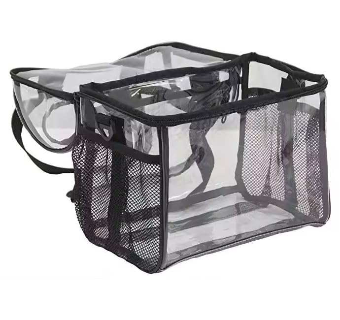 Generic Transparent Lunch Bag, Stadium-Approved, Heavy Duty, Large, Reusable, PVC Material