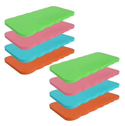 Black Duck Brand Set of 8 - Foam Kneeling Pads Garden Knee Mat/Gardening Seat Cushion