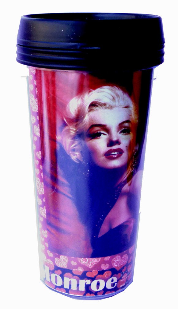Marilyn Monroe 16 oz Travel Coffee Mug