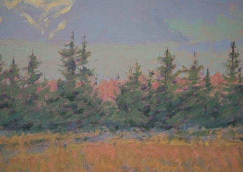 Island Cloud by Glenn Renell, Original Oil on Panel, 11" x 10"