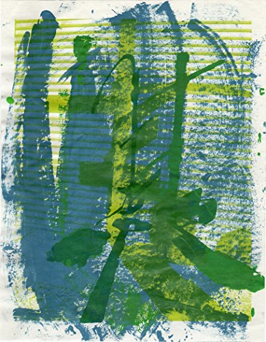Brooklyn street shadow monoprint