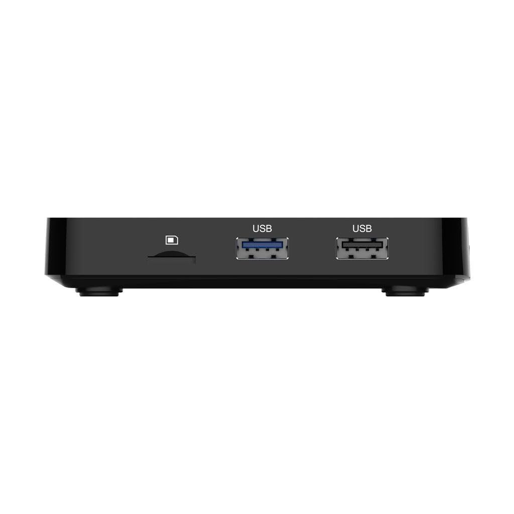 Aceconn TV Plus PRO+ 4K UHD Smart TV Box IR Remote and Stalker Player & M3U Player & Recoding Capability with Dual Band 5G WiFi