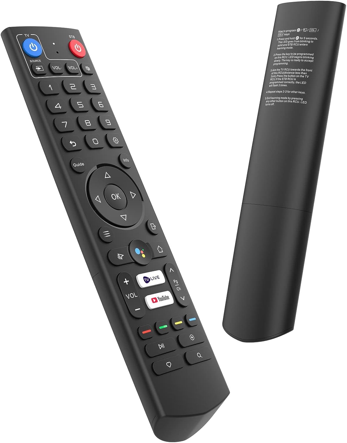 Aceconn TV Plus PRO+ 4K UHD Smart TV Box IR Remote and Stalker Player & M3U Player & Recoding Capability with Dual Band 5G WiFi
