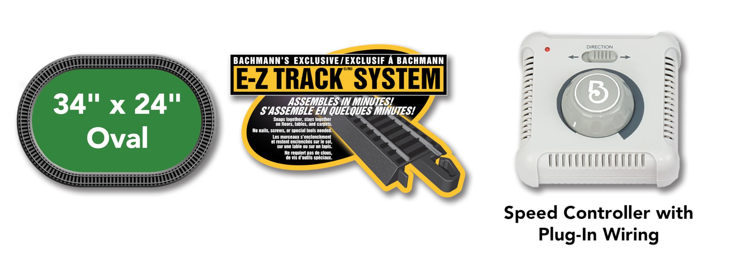 Bachmann Trains - Spirit Of Christmas Ready To Run Electric Train Set - N Scale