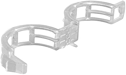 300 Pcs Plant Support Clips,Plant Clips for Climbing Plants Tomato GardenĀ Vine Clips for Supporting Vegetables Plants Stalks,Vines,Climbing Plant Tomato Trellis Clips (White)