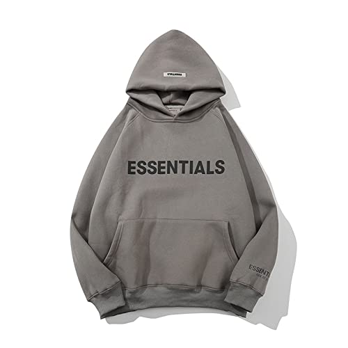 SOTAT Oversized Hoodies Sweatshirts Comfy Casual Pullover Loose Lightweight Fall Winter Clothes Cute Loose Clothes Fall, Grey 1