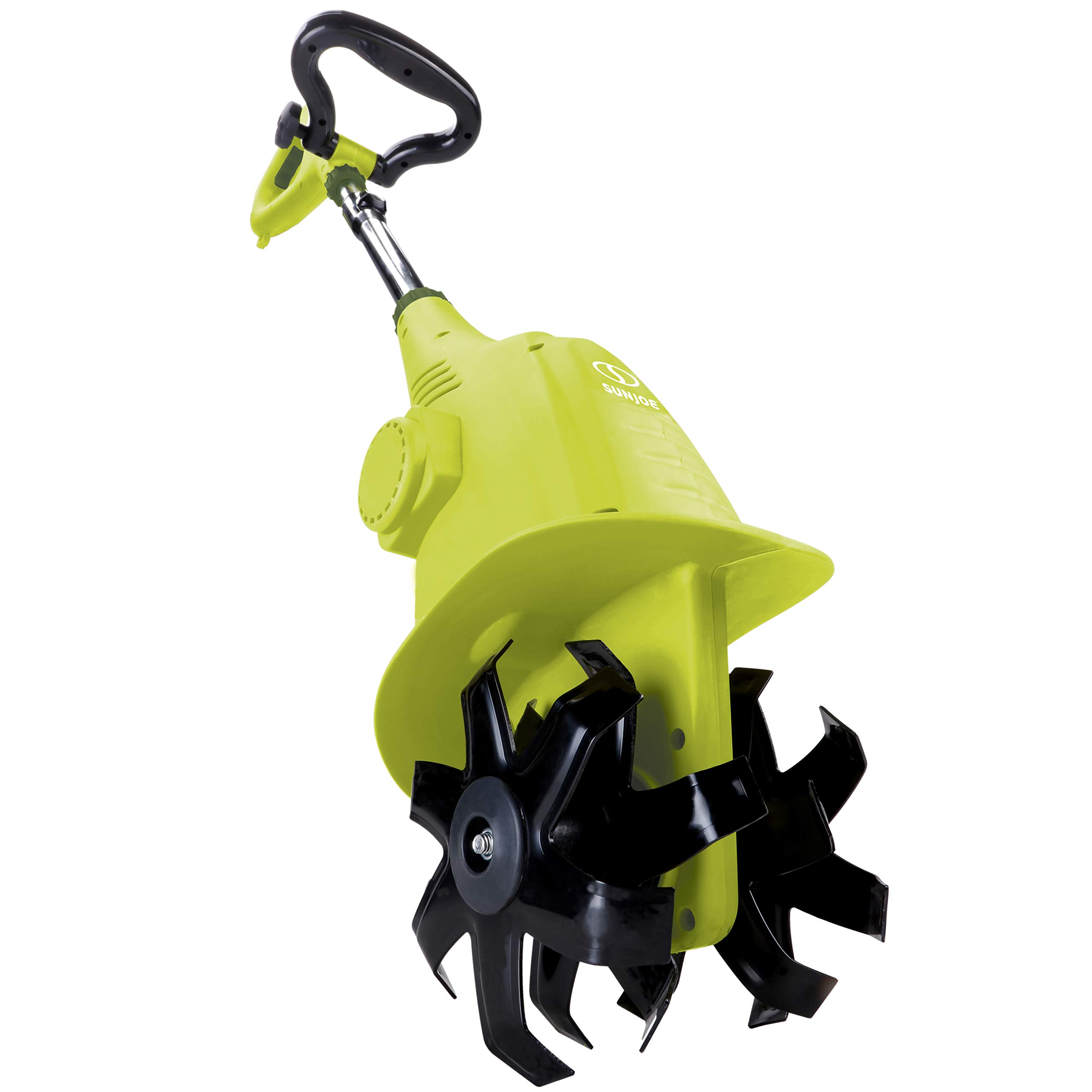 Sun Joe TJ599E Electric Garden Cultivator, 6.3-inch, 2.5-Amp, Adjustable Shaft