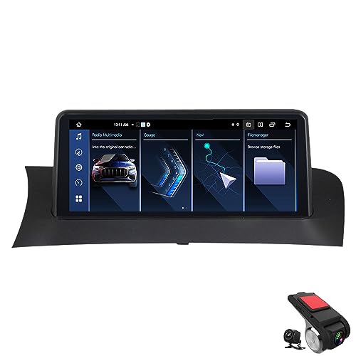 Android 12 Double Din Stereo Car GPS Multimedia Radio for BMW X3 F25 X4 F26 2011-2017 Car Stereo Head Unit Support 4G WiFi Bluetooth SWC Carplay,MNX 4 core 2+32G-2013~2016 NBT